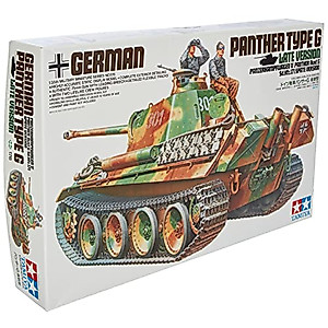Tamiya 300035176 – 1:35 WWII Special Vehicle 171 Panther G Late Version (2)