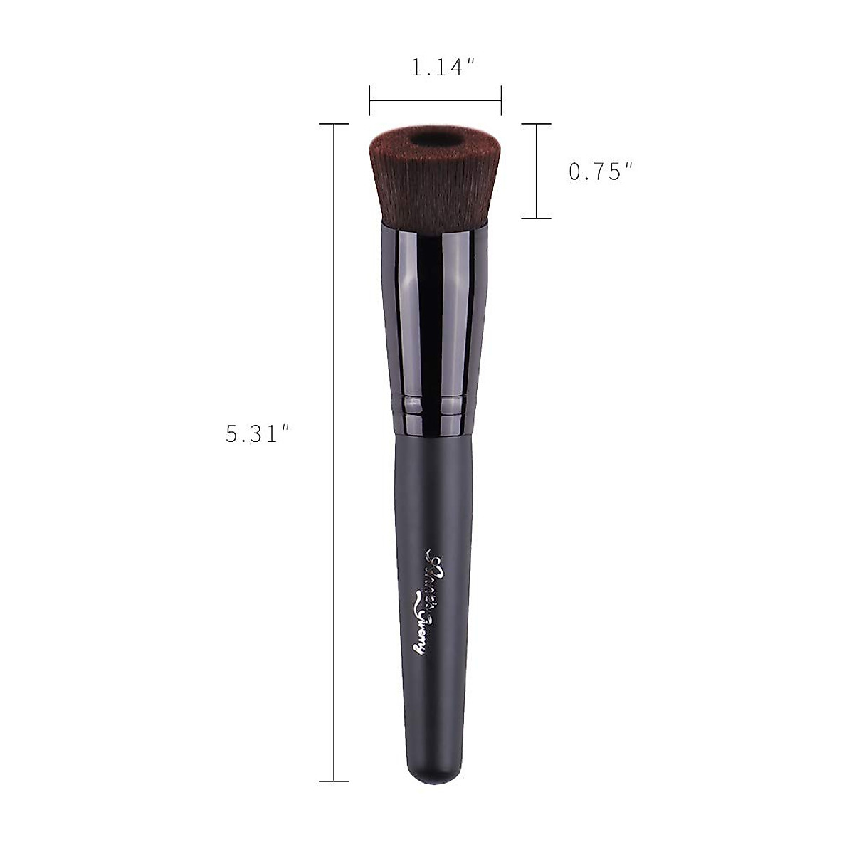 Anne's Giverny Liquid Foundation Brush Perfect Concave Face Makeup Brush