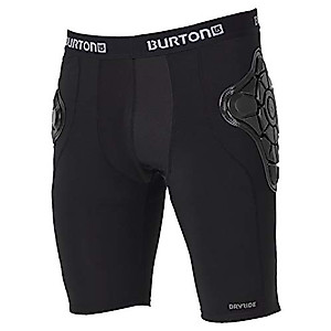 Burton Mens Total Impact Short, True Black, Large
