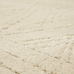 Mohawk Home Vado Modern Contemporary Geometric Sand 2' x 5' Area Rug Perfect for Living Room, Dining Room, Office