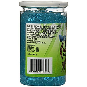 Nature Zone SNZ54211 Water Bites Food with Calcium for Crickets, 11.6-Ounce