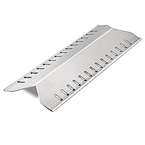 Grill Heat Plates Gas BBQ Parts Replacement for Broil-Mate 24025HNT, Master Forge 30030MSF, Huntington 6301-24, 19 9/16” Stainless Steel Repair Kit Grill Heat Shield Tent, Burner Cover, Flame Tamer