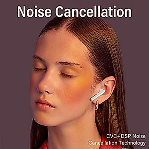 Wireless Earbuds, Bluetooth Earbuds IPX7 Waterproof Wireless Bluetooth with Microphone Charging Case 30H Playtime,Pop-ups Auto Pairing Hi-Fi Stereo Sound Headset for iPhone/Samsung/iOS/Android