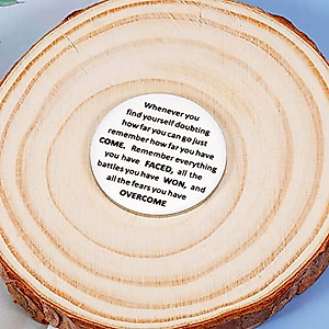 Inspirational Gifts for Women Men Little Pocket Hug Recovery Gifts Motivational Keychain from Depression Surgery Suicide Addiction Alcoholics Sobriety Presents for Cancer Survivor Warrior Fighter