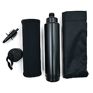 Premium Hidden Flask Set - Sneak A Drink Anywhere You Want - Pourer Included (Umbrella)
