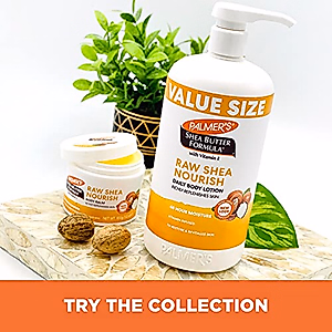 Palmer's Shea Formula Raw Shea Hand and Body Lotion, 33.8 Ounces