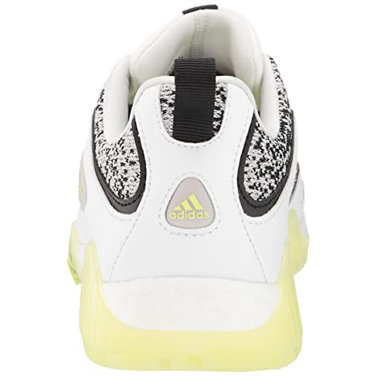 adidas Women's Codechaos 21 Primeblue Spikeless Golf Shoes, Grey One/Core Black/Pulse Lime, 9