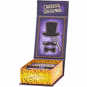 Lost Boy Entertainment Cheers to The Governor - Card Games - Party Games - Family Games - for Kids 8 and Up - Games for Adults - Family Game Night - Travel Games