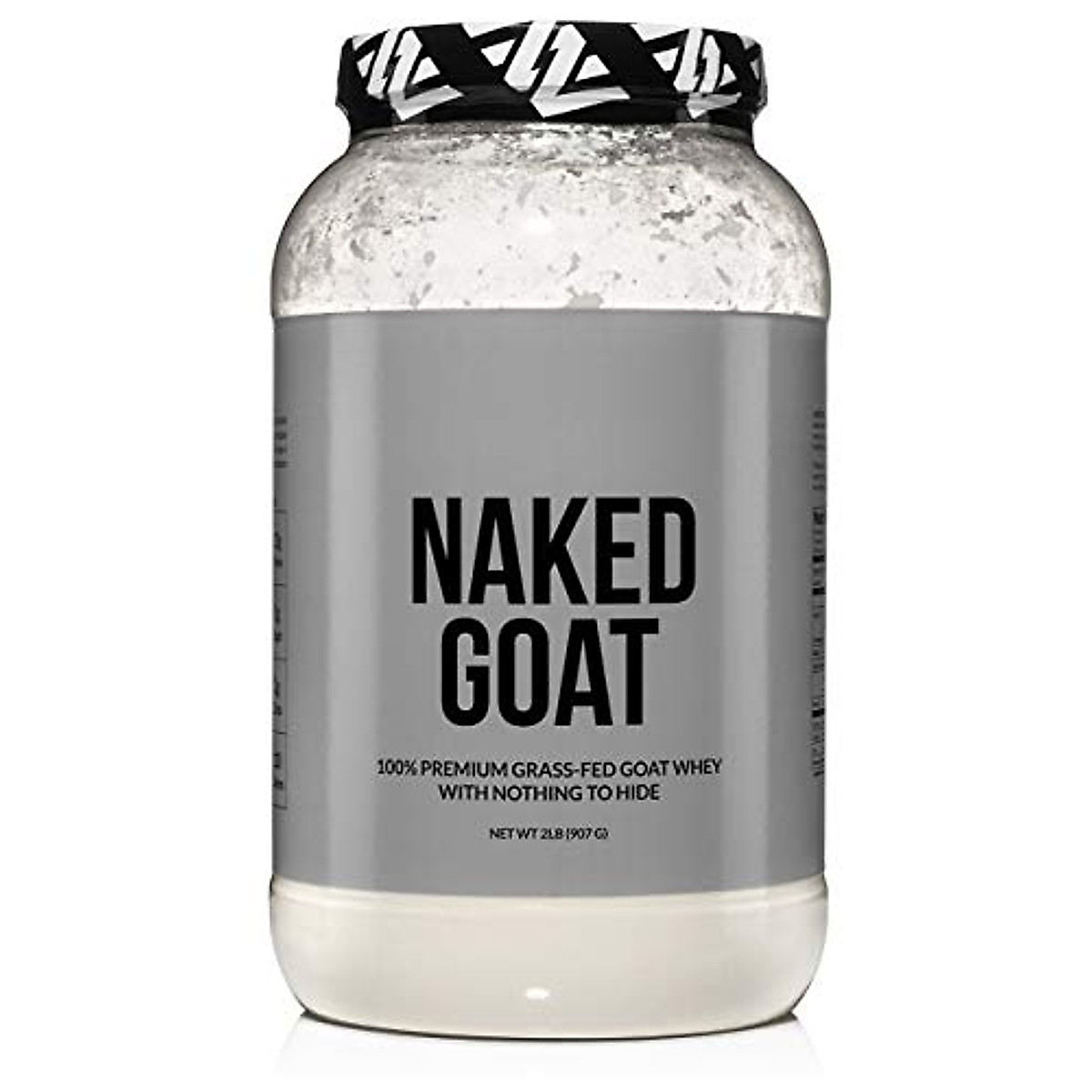 Naked Goat - 100% Pasture Fed Goat Whey Protein Powder from Small-Herd Wisconsin Dairies, 2lb Bulk, GMO Free, Soy Free. Easy to Digest - All Natural - 23 Grams of Protein - 30 Servings