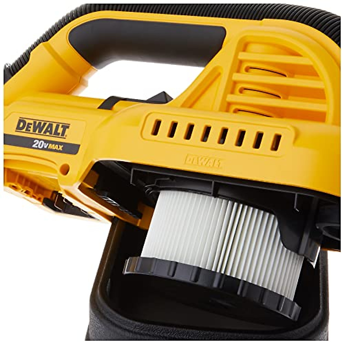 DEWALT 20V MAX Cordless Vacuum, Wet/Dry, Portable, 1/2-Gallon, Tool Only (DCV517B) , Black