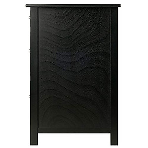 Winsome Delta File Cabinet Black Home Office