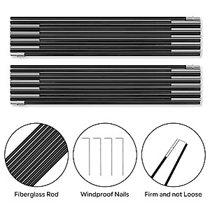 SAN LIKE Bike Storage Tent,78.7"x 33.5"x 65" Outdoor Bike Cover - Waterproof Lawn Mower Garden Tools Shed - Backyard Storage Tent Shelter W/Fixing Peg Bicycle Shed