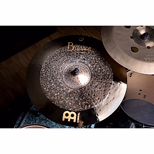 Meinl Cymbals Byzance Vintage 22" Equilibrium Ride, Matt Garstka Signature — Made in Turkey — Hand Hammered B20 Bronze, 2-Year Warranty (B22EQR)