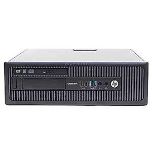 HP EliteDesk 800 G1 Desktop, Intel Core i7 4770 3.4Ghz, 16GB DDR3 RAM, 256GB SSD Hard Drive, USB 3.0, DVDRW, Windows 10 (Renewed)