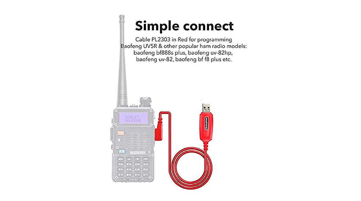 BAOFENG UV-5R Programming Cable – Fast, Reliable Radio Setup
