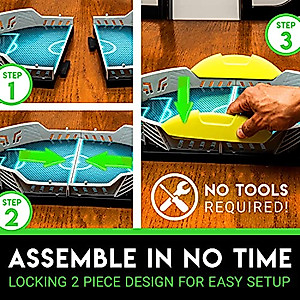 Franklin Sports Mini Tabletop Soccer Shootout Game - Arcade Style Soccer Table Game for All Ages- Electronic LED Scoreboard and Sounds