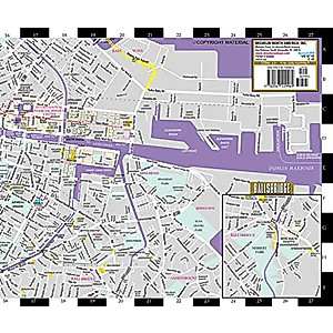 Streetwise Dublin Map - Laminated City Center Street Map of Dublin, Ireland (Michelin Streetwise Maps)