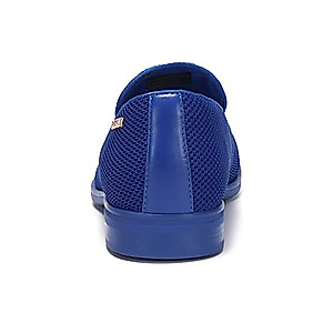 Dirk Dress Shoes for Men Tuxedo Shoes Slip-On Loafer Casual Oxford Shoes Fashion Lightweight Blue