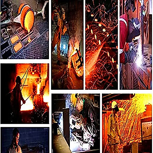 Welding hood flame retardant welding cap belt neck shoulder cape protective mask welding grinding cutting smelting