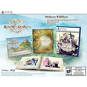 The Legend of Legacy HD Remastered: Deluxe Edition - PlayStation 5