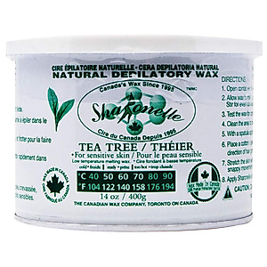 Sharonelle Natural Tea Tree Soft Wax For Sensitive Skin in 14 oz. (1)