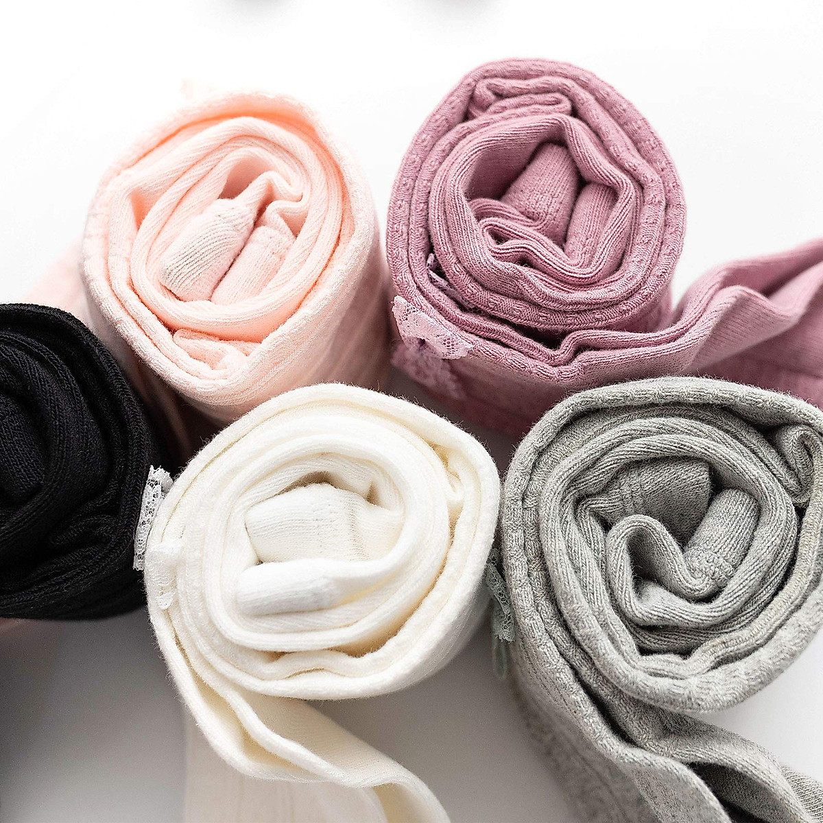 Baby Girls Tights Cotton Baby Leggings Bowknot Cable Knit Tights for Toddlers Infant Stockings 1-2T Black