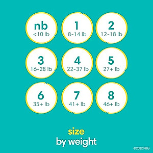 Pampers Baby Diapers - Swaddlers - Size 2, 148 Count, Ultra Absorbent Disposable Infant Diaper