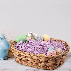 MagicWater Supply Crinkle Cut Paper Shred Filler (1 LB) for Gift Wrapping & Basket Filling - Lavender