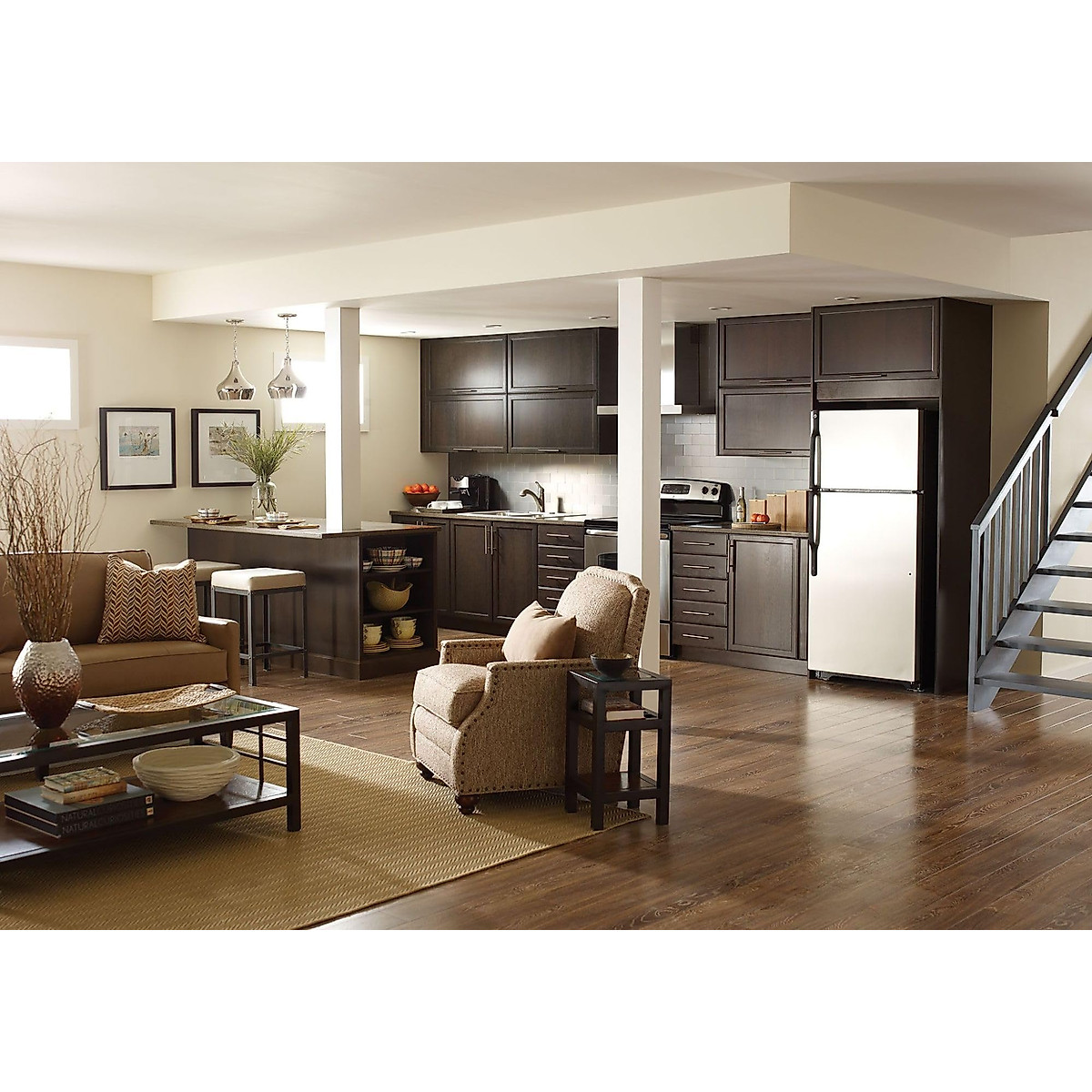 Moen Integra Chrome One-Handle Pullout Kitchen or Laundry Faucet Featuring Power Clean, 67315C