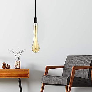 Beilf Decorative Oversized Edison Light Bulbs with E26 Base, Amber Glass, 4W Warm White 2200K, Dimmable, Large Led Filament Specialty Light Bulbs for Decorating Your Home