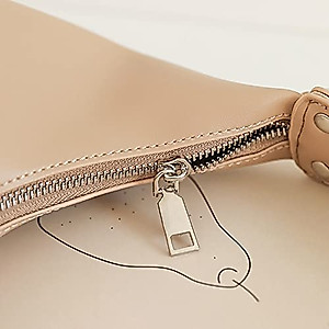 PS PETITE SIMONE Hobo Handbags for Women Medium Crossbody Bags Shoulder Purse Trendy Purses for Women 2023 Woven Bag