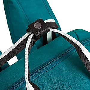 Travelon Coastal RFID Blocking Large Backpack, Lagoon, One Size