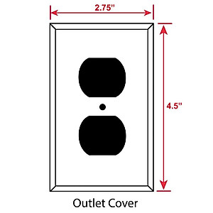 Moonlight4225 Wavy Lines Design Blue Teal Aqua Background Electrical Outlet Plate, (NOT A Decal) Actual Printed Outlet Cover