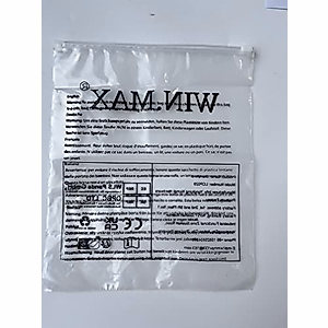 WIN.MAX Crampons for Shoes, Traction Cleats Ice Snow Grips with 19 Stainless Steel Spikes, Shoe Talons Anti - Slip Boots Spikes for Walking, Jogging, Climbing and Hiking (Black, M)