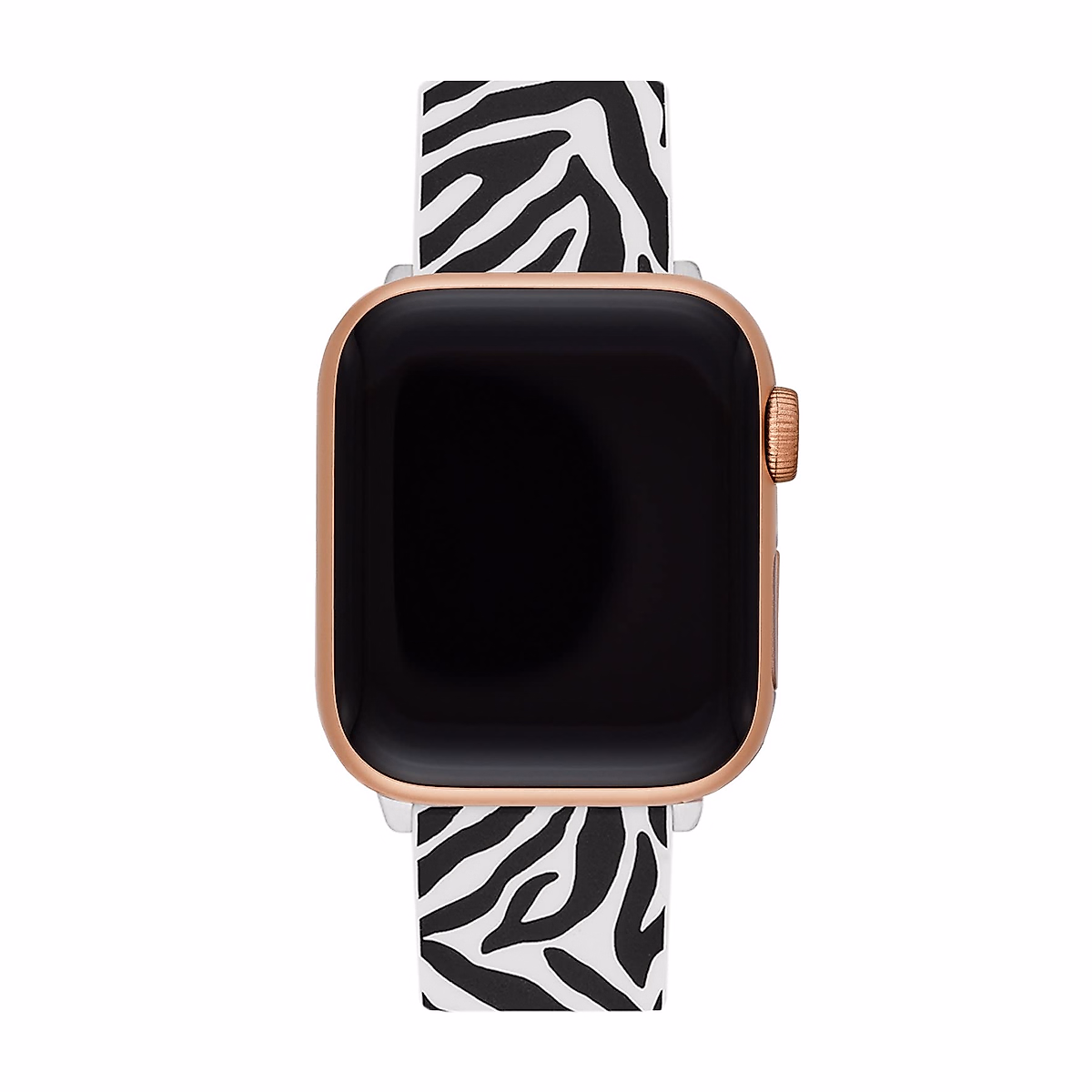 Kate Spade New York women's zebra print silicone band for apple watch®, 38/40/41mm