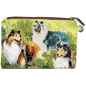 SHETLAND SHEEPDOG Zippered Pouch