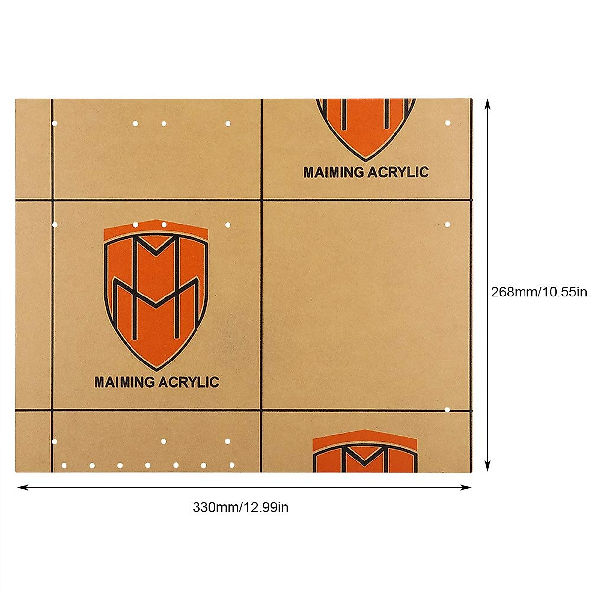 ATX PC Open Frame ATX Test Bench Motherboard Overclock Computer Case DIY Mod Base Chassis for ATX Mothboard, 4mm Transparent Acrylic Frame PC Test Bench for Testing, Overclocking or Gaming