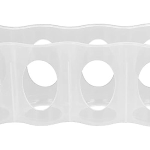 Can Storage Box, Transparent Reusable Can Drink Storage Holder Organizer with Handle Portable Soda Can Organizer Beer Can Holder for Refrigerator Cabinets