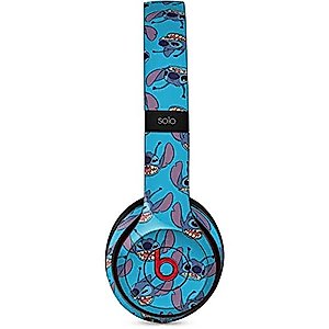 Skinit Decal Audio Skin Compatible with Beats Solo 3 Wireless - Officially Licensed Disney Stitch Expression Pattern Design
