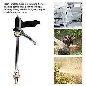 Demeras Electric Pressure Washer Pump, Intelligent 12V Pressure Washer Portable for Roofs for Gardens