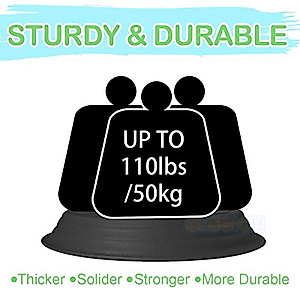 GREGICH 6 Pack Plastic Plant Saucer Plant Tray Planter Water Drip Tray, Plant Saucers for Indoors Outdoor Plant Drainage Tray, Thick Heavy Durable Sturdy Flower Pot Saucers Plant Trays for Pots Base