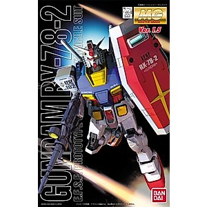 Bandai Hobby - Maquette Gundam - Gundam Rx-78 Gundam Ver.1.5 Gunpla MG 1/100 18cm - 4573102638519