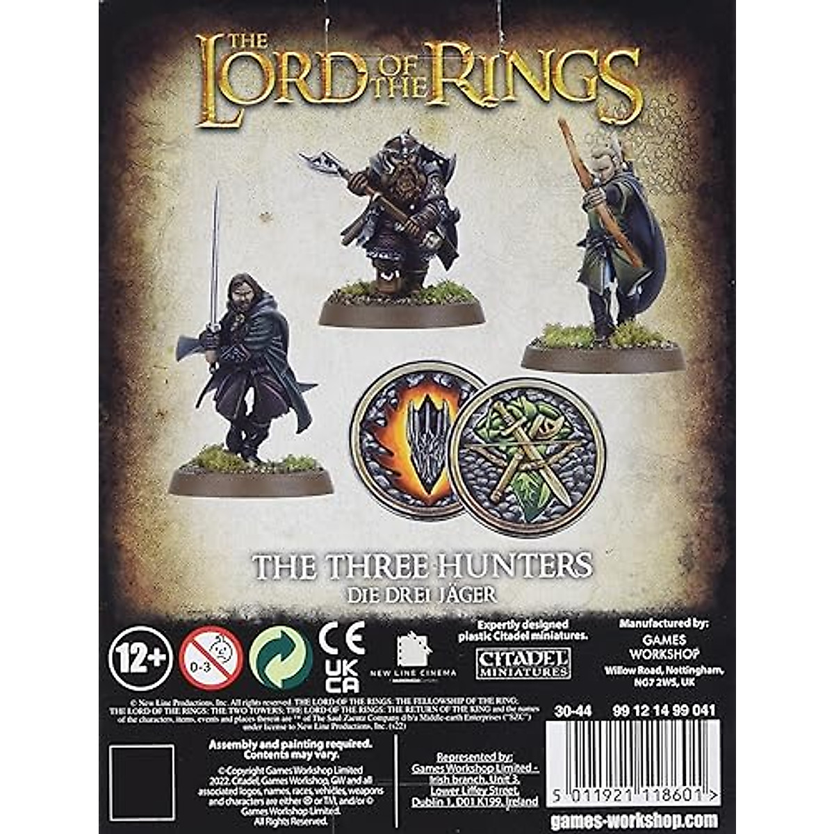 Games Workshop Warhammer Middle Earth - The Three Hunters
