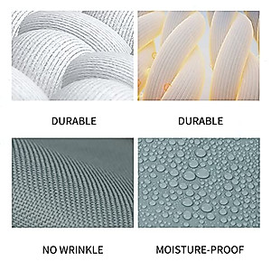 Bicoy 2pcs 36L Clothes Storage Boxes with Steel Frame Large Double Opening Storage Bins Foldable Moisture-Proof Dustproof Stackable (Green)