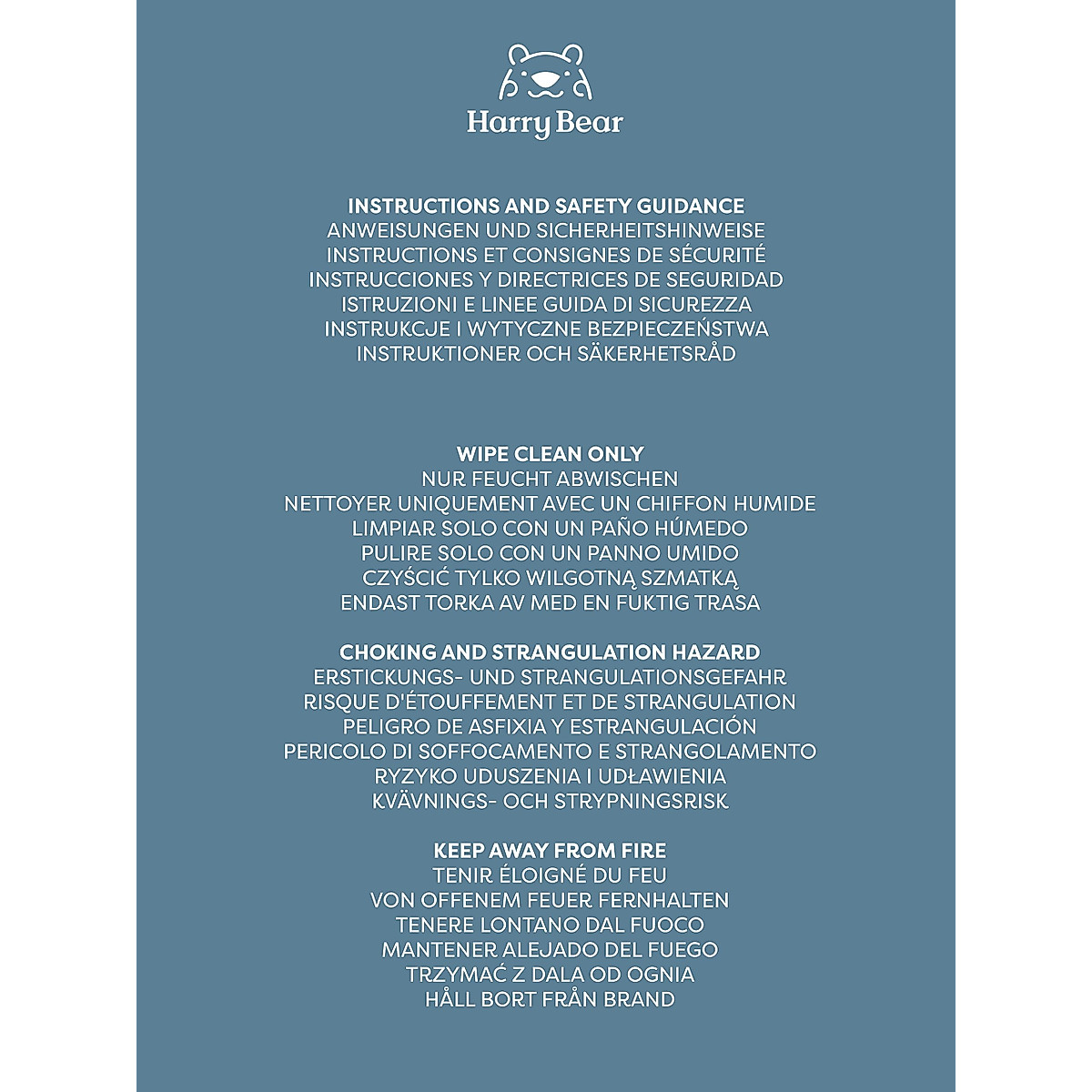 Harry Bear Kids Backpack Gaming