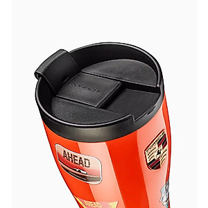 Porsche Ahead Orange Thermal Mug