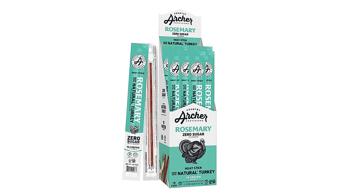 Rosemary Turkey Sticks: Natural High-Protein Snacks