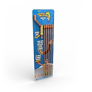 FlexiSnake Drain Weasel Sink Snake Cleaner - 18 inch - Drain Hair Clog Remover Tool with Rotating Handle & 5 Wand Refills - Thin, Flexible, Easy to Use on Most Drains & Grates - Made in USA - (5-Pack)