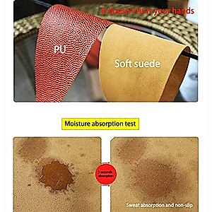SHENGY No. 7 Basketball, Frosted Suede Leather, Wear-Resistant, Used for Indoor and Outdoor Training and Competitions, The Best Gift for Children, Water Pump, Needle, Net (4 Colors),Brown red