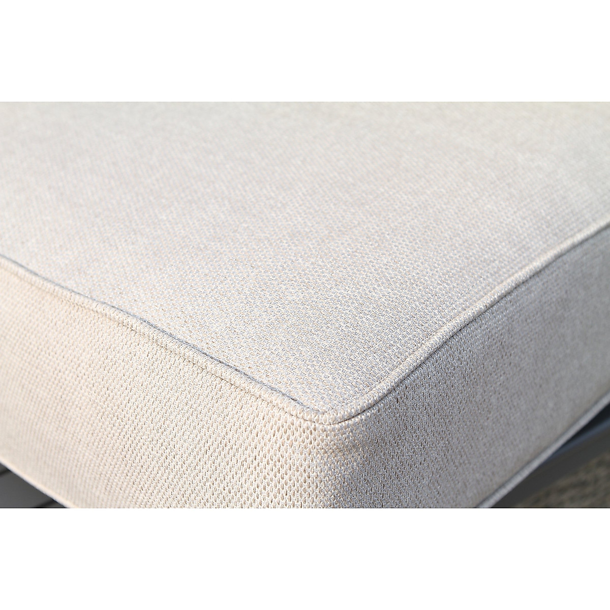 Century Modern Outdoor Marina Collection Patio Sofa Set, All Weather Wicker Rattan Outdoor Seating Aluminium Frame Resort Grade Furniture with Cushioned Seat by 2 Piece [CM-4900] (Club Chair)